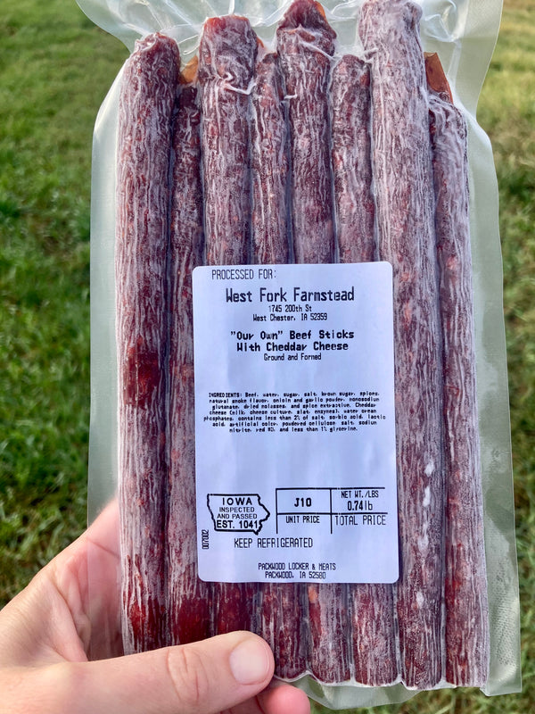 Beef sticks – West Fork Farmstead